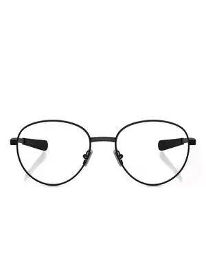 Moncler Oval-frame Glasses - Black