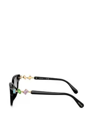 SWAROVSKI Crystal-embellished Square-frame Glasses