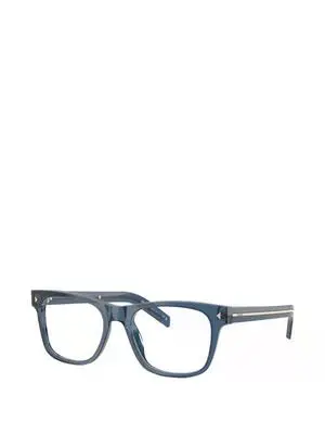 Prada Square-frame Glasses - Blue
