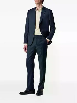 Paul Smith Regular-fit Beige Stripe Cotton-silk Shirt - Neutrals