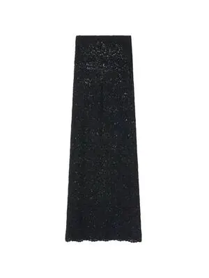 NILI LOTAN Nika Knitted Maxi Skirt