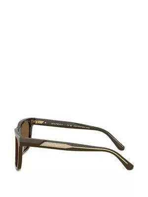 Emporio Armani Rectangle-frame Sunglasses