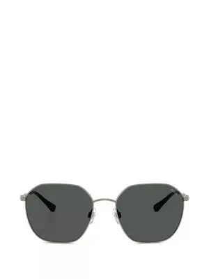 POLO RALPH LAUREN EYEWEAR Geometric-frame Sunglasses - Silver