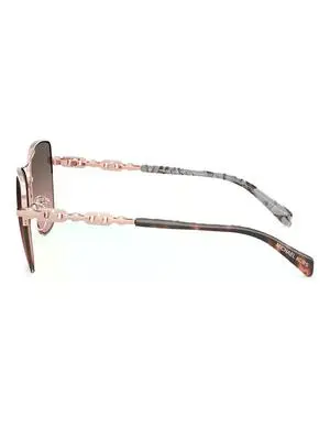 Michael Kors Chain-link Metal Sunglasses