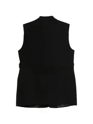 Marina Rinaldi Sleeveless Belted Gilet