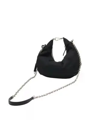 Prada 2019-2026 Tessuto Re Edition 2006 Hobo Satchel - Black