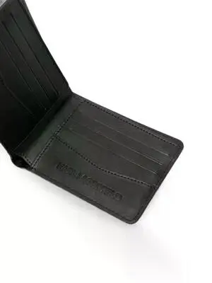 Karl Lagerfeld Checkerboard-embossed Bi-fold Wallet