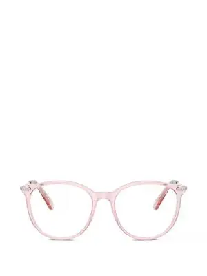 SWAROVSKI Round-frame Glasses - Pink