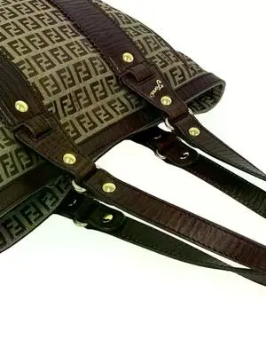 Fendi 2000-2010 Zucchino Canvas Tote Bag