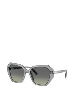 SWAROVSKI Crystal-embellished Sunglasses - Grey