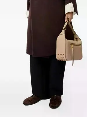 TOD'S Metal Dots Shoulder Bag - Neutrals