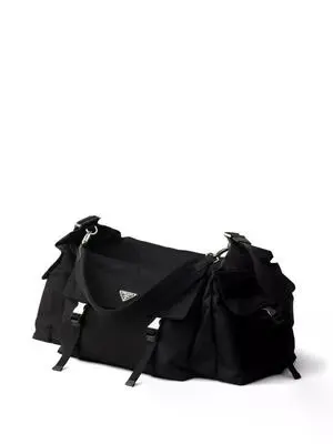 Prada Re-nylon And Leather Duffel Bag