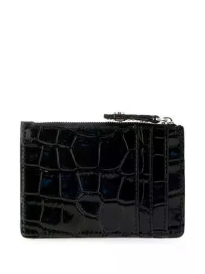 VIVIENNE WESTWOOD Crocodile-effect Orb Card Holder
