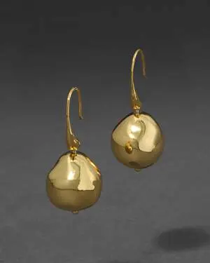 Alexis Bittar Molten Ball Wire Earrings