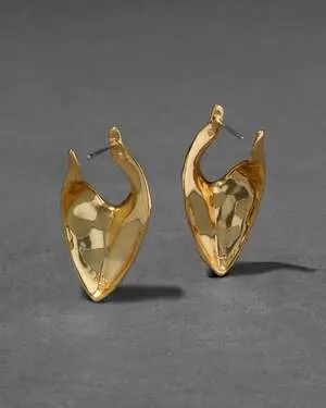 Alexis Bittar Molten Shield Post Earrings
