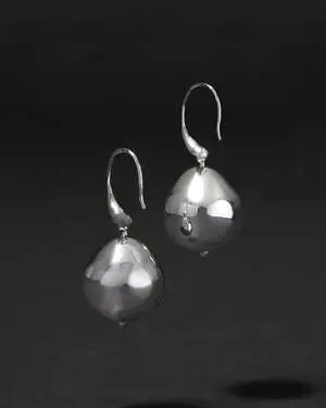 Alexis Bittar Molten Ball Wire Earrings