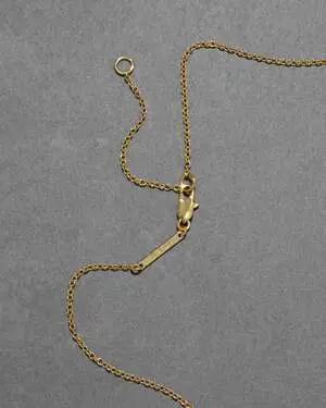 Alexis Bittar Capped Lucite Crescent Necklace