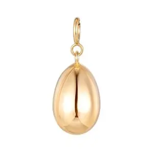 LARISA BEAUMONT 14k Solid Egg Pendant - Gold