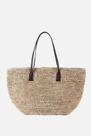 JELAVU Wade Oversized Woven Tote Bag