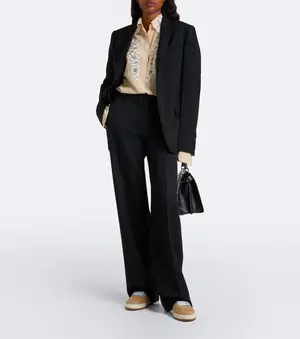Fendi Match Suede Sneakers