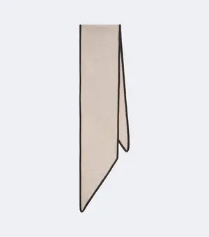 LISA YANG Chelsea Cashmere Scarf - Beige