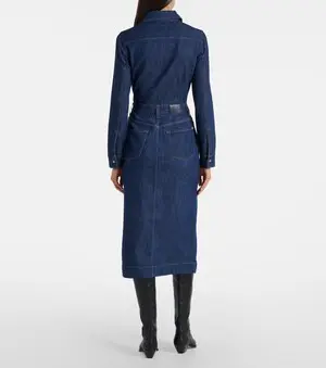 7 For All Mankind Denim Shirt Dress