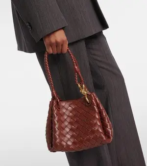 Bottega Veneta Parachute Small Intrecciato Leather Tote Bag