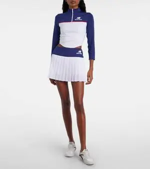 Miu Miu X New Balance Jersey Crop Top