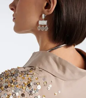 DEHANCHE Déhanche Koru Drop Earrings