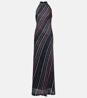 Missoni Sequined Striped Gown - Multicoloured