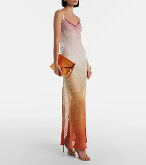 Missoni Wave Lamé Beach Cover-up