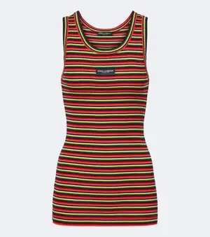 Dolce & Gabbana Knitted Tank Top - Multicoloured