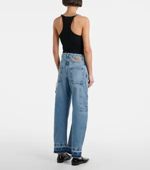 Stella McCartney Mid-rise Wide-leg Jeans