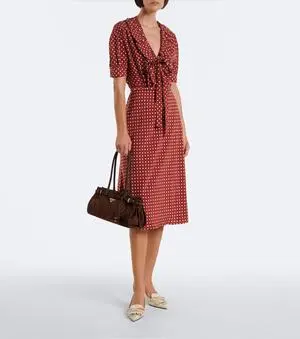 Prada Bonnie Mini Suede Top-handle Bag