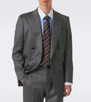 TOM FORD Striped Silk Neck Tie