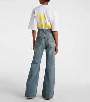 Balenciaga Mid-rise Flared Jeans