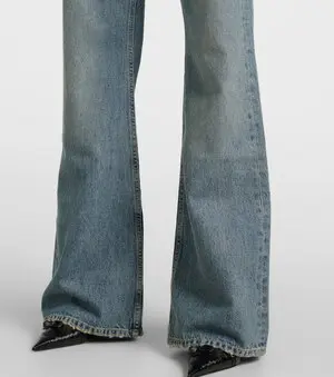 Balenciaga Mid-rise Flared Jeans