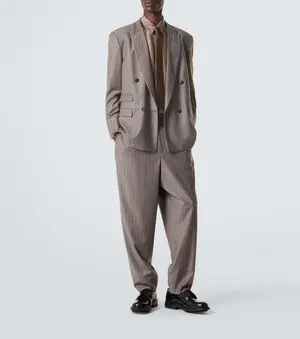 Giorgio Armani Pinstripe Virgin Wool Suit