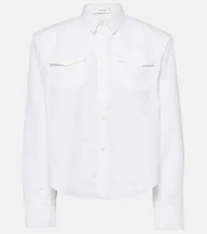 Wardrobe.NYC Cotton Shirt - White