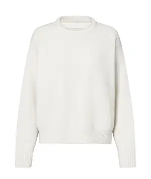 Loulou De Saison Breha Wool And Cashmere Sweater - White