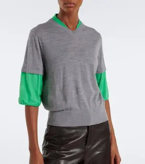 Dorothee Schumacher Layered Virgin Wool Top