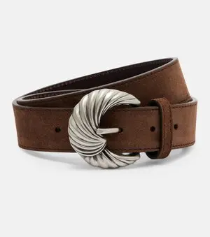 Etro Suede Belt - Brown