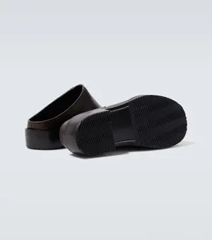 Dries Van Noten Leather Mules