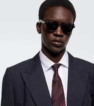 JACQUES MARIE MAGE Zephirin Round Frame Sunglasses