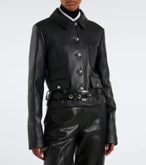 Altuzarra Simons Leather Jacket