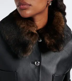 Altuzarra Simons Leather Jacket
