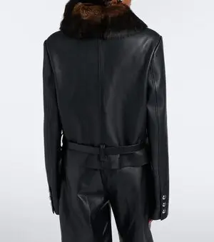 Altuzarra Simons Leather Jacket