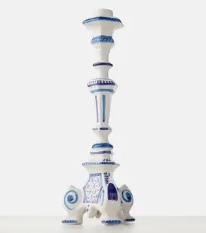 LES-OTTOMANS Turquerie Ceramic Candle Holder