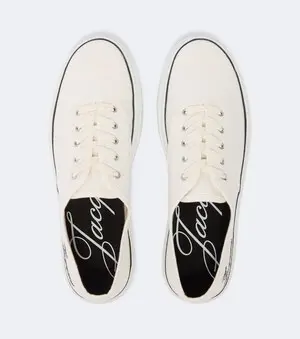 Jacquemus Embroidered Canvas Sneakers