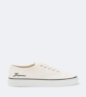 Jacquemus Embroidered Canvas Sneakers